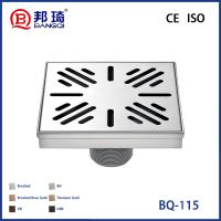 China BQ-115 American Stainless Steel Floor Drain for sale