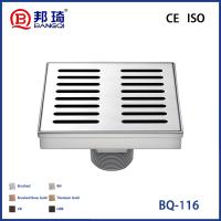 China BQ-116 American Stainless Steel Floor Drain for sale