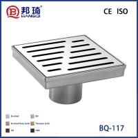 China BQ-117 American Stainless Steel Floor Drain for sale