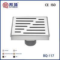 China BQ-117 American Stainless Steel Floor Drain for sale