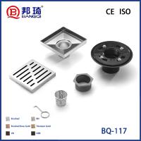 China BQ-117 American Stainless Steel Floor Drain for sale