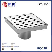 China BQ-118 American Stainless Steel Floor Drain for sale