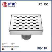 China BQ-118 American Stainless Steel Floor Drain for sale