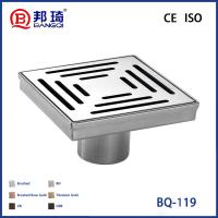 China BQ-119 American Stainless Steel Floor Drain for sale