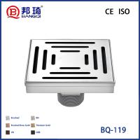 China BQ-119 American Stainless Steel Floor Drain for sale