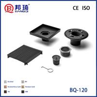 China BQ-120 American Stainless Steel Floor Drain for sale
