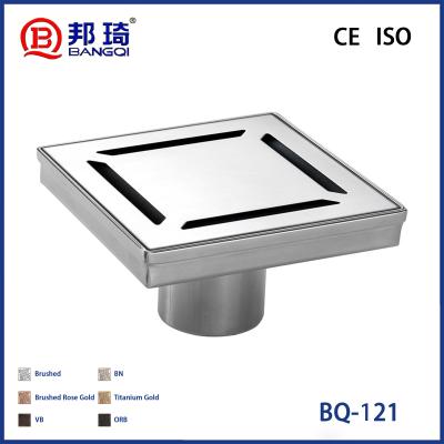 China BQ-121 American Stainless Steel Floor Drain for sale