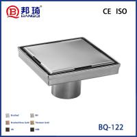 China BQ-122 American Stainless Steel Floor Drain for sale