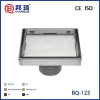 China BQ-123 American Stainless Steel Floor Drain for sale