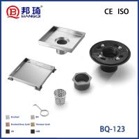 China BQ-123 American Stainless Steel Floor Drain for sale