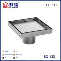 China BQ-123 American Stainless Steel Floor Drain for sale