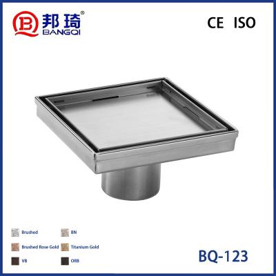 China BQ-123 American Stainless Steel Floor Drain for sale