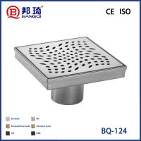 China BQ-124 American Stainless Steel Floor Drain for sale