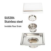 China DL-SS212 Stainless Steel Floor Drain for sale