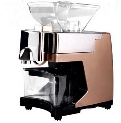 China Intelligent household oil press machine OEM service with CE certification 220V silver color for sale