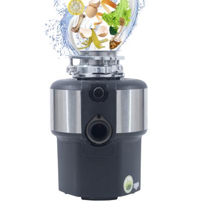 China DSW New Kitchen Food Garbage Processor Disposal Crusher AC motor white color with remote control for sale