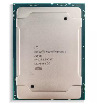China 11M 1.9 GHz INTEL CPU Processor Intel Xeon Bronze 3206R 8 Core Server CPU for sale