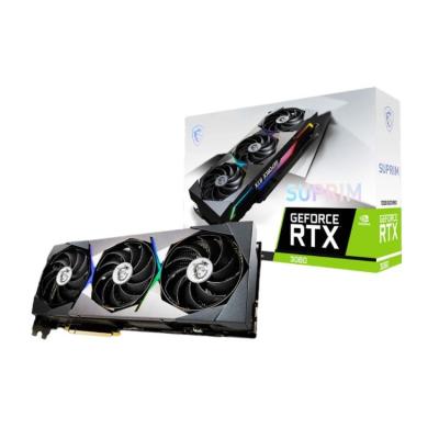China MSI GeForce RTX 3080 SUPRIM X 12G Non LHR Gaming Graphics Card 384 Bit for sale