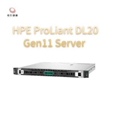 China HPE ProLiant DL20 Gen11 Rack Server ，flash storage system，1U Rackmount Server Sales for sale