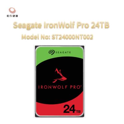 China Seagate IronWolf Pro 24TB Model No: ST24000NT002 for sale