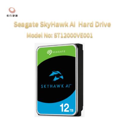 China Seagate SkyHawk AI Video Hard Drive Model No: ST12000VE001 for sale