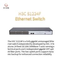 China H3C S1224F Full Gigabit Unmanaged Ethernet Switch  24 Fixed Auto-Negotiation Ethernet Ports for sale