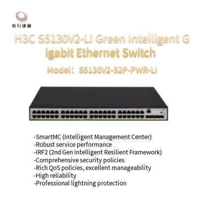 China H3C S5130V2-LI Green Intelligent Gigabit Ethernet Switch S5130V2-52P-PWR-LI for sale