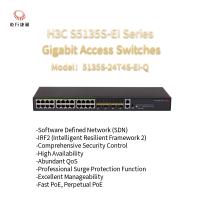 China H3C S5135S-EI Series  S5135S-24T4S-EI-Q  Enhanced Gigabit Access Switches for sale