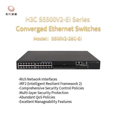 China H3C S5500V2-EI Series S5500V2-28C-EI  High-performance Converged Ethernet Switches for sale