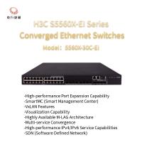 China H3C S5560X-EI Series S5560X-30C-EI  High-Performance Converged Ethernet Switches for sale
