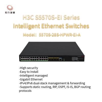 China H3C S5570S-EI Series 5570S-28S-HPWR-EI-A S5570S-28S-EI  Ethernet Switches for sale