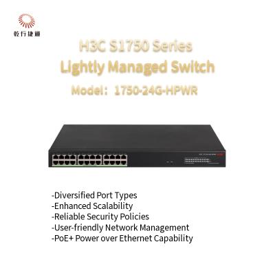 China H3C S1750 Series S1750-24G-HPWR  Lightly Managed Switch for sale