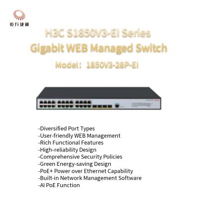 China H3C S1850V3-EI Series 1850V3-28P-EI  Gigabit WEB Managed Switch for sale