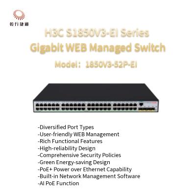 China H3C S1850V3-EI Series 1850V3-52P-EI  Gigabit WEB Managed Switch for sale