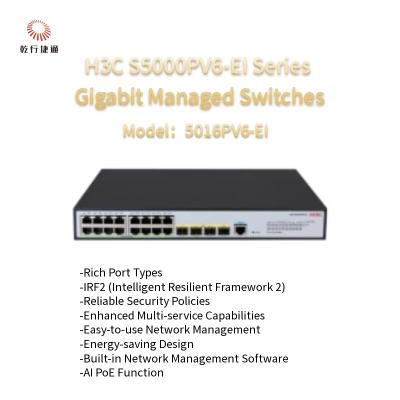 China H3C S5000PV6-EI Series  S5016PV6-EI   Gigabit Managed Switches for sale