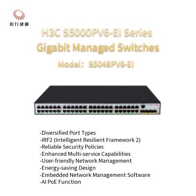 China H3C S5000PV6-EI Series S5048PV6-EI  Gigabit Managed Switches for sale