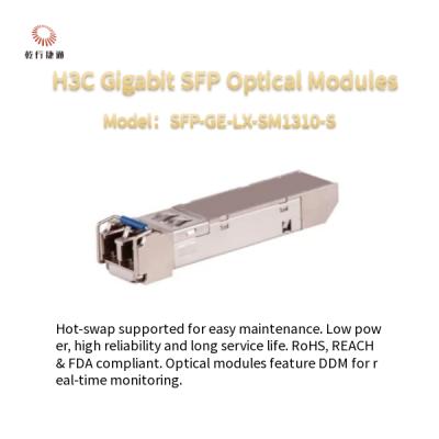 China H3C Gigabit SFP Optical Modules Low Power Consumption and Hot-swappable  SFP-GE-LX-SM1310-S for sale