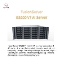 China FusionServer G5200 V7 4U AI server1 or 2 x 4th/5th Gen Intel Xeon Scalable processors for sale