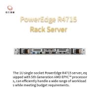 China PowerEdge R4715 1U Single-Socket Server Powered by 5th Generation AMD EPYC Processors for sale