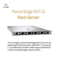 China PowerEdge R4715 1U Single-Socket Server Powered by 5th Generation AMD EPYC Processors for sale