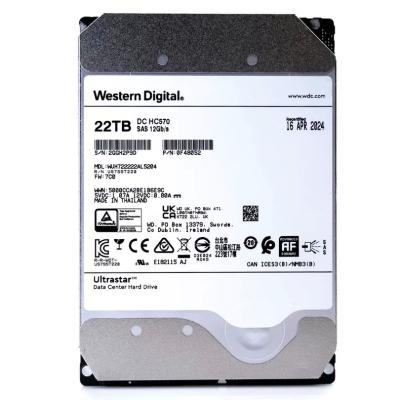 China Western Digital  Ultrastar  DC HC580 Data Center HDD  Model：WUH722222AL5204 for sale