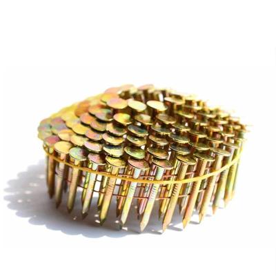 China .120''*1-3/4'' Smooth Shank Diamond Point Electric Galvanized Roofing Coil Nails for sale