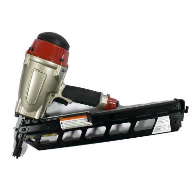 China 50-100mm Paper Strip Nails Pneumatic Framing Nail Gun PSN100-34 SUNWELL 70-120PSI for sale