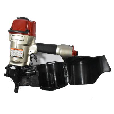 China 5.0-6.0 mm Nails Head Length 32mm-57mm Coil Nail Gun Aluminum Body Founded Coil Nailer CN55 for sale