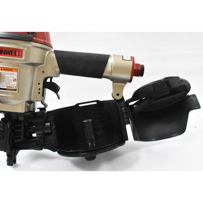 China Automatic Manual Coil Nail Gun CN55 335mmX130mmX295mm For Pallet / Drums for sale