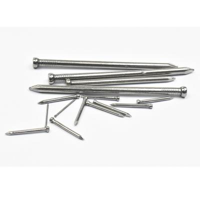 China Deep Coarse Thread Galvanized Common Nails Zinc Finish Diamond Point Available for sale