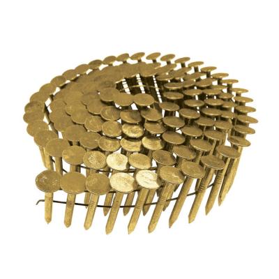 China Round Head Coil Roofing Nails 1 1-/4
