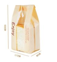 China Compostable Kraft Baguette Bags  Plastic Bread Bagpackaging Paper Bakery Bags For Bread Sgs for sale