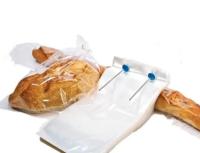 China Custom Micro Perforated  Plastic Bread Bag Transparent Poly Food Packaging Recyclable for sale