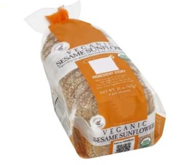 China Custom Printed Plastic Bread Bags For Loaf Bread Polythene ISO for sale